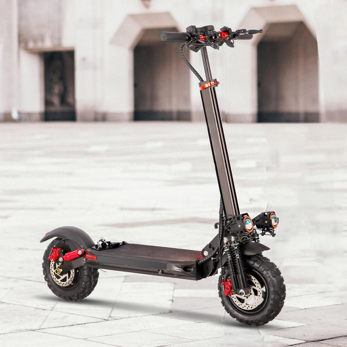 Adult Pro 1200W 15Ah Electric Scooter 32 MPH Max Speed w/ 11" Off-Road ...