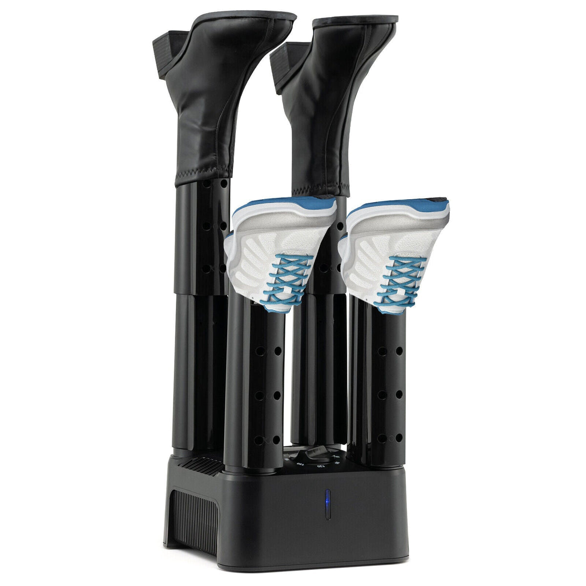 Electric 4 Shoe Dryer with Timer and Fan - Odor, Mold, and Bacteria Pr ...