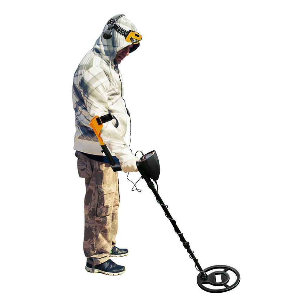 Heavy Duty Metal Detector w/ LCD Display, Headphones and Shovel – Gadfever