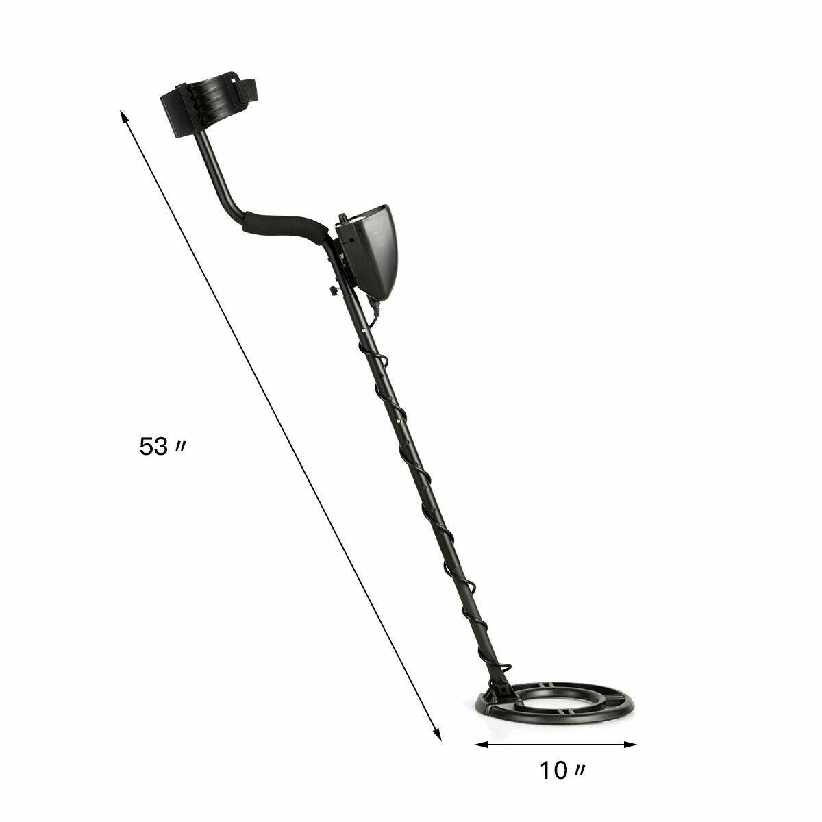 Heavy Duty Waterproof Metal Detector Kit with LCD Display – Gadfever