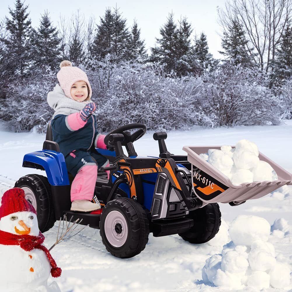 Kid Electric Ride On Front Loader Truck With Bluetooth Remote Control ...