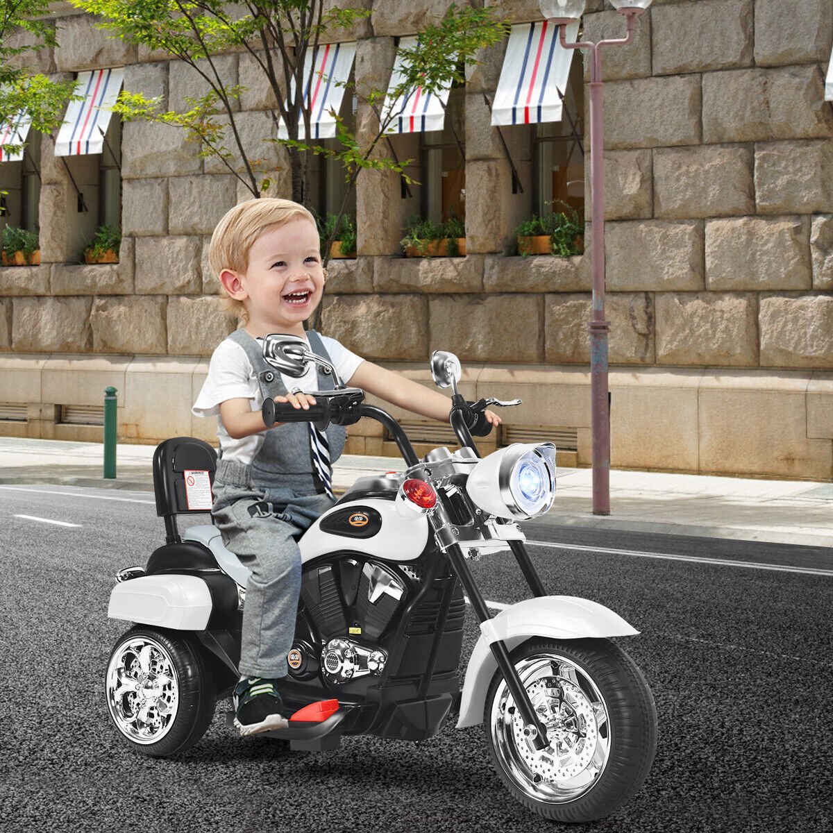 Kid 6V Mini Chopper Motorcycle Ride-On Speedy and Safe – Gadfever
